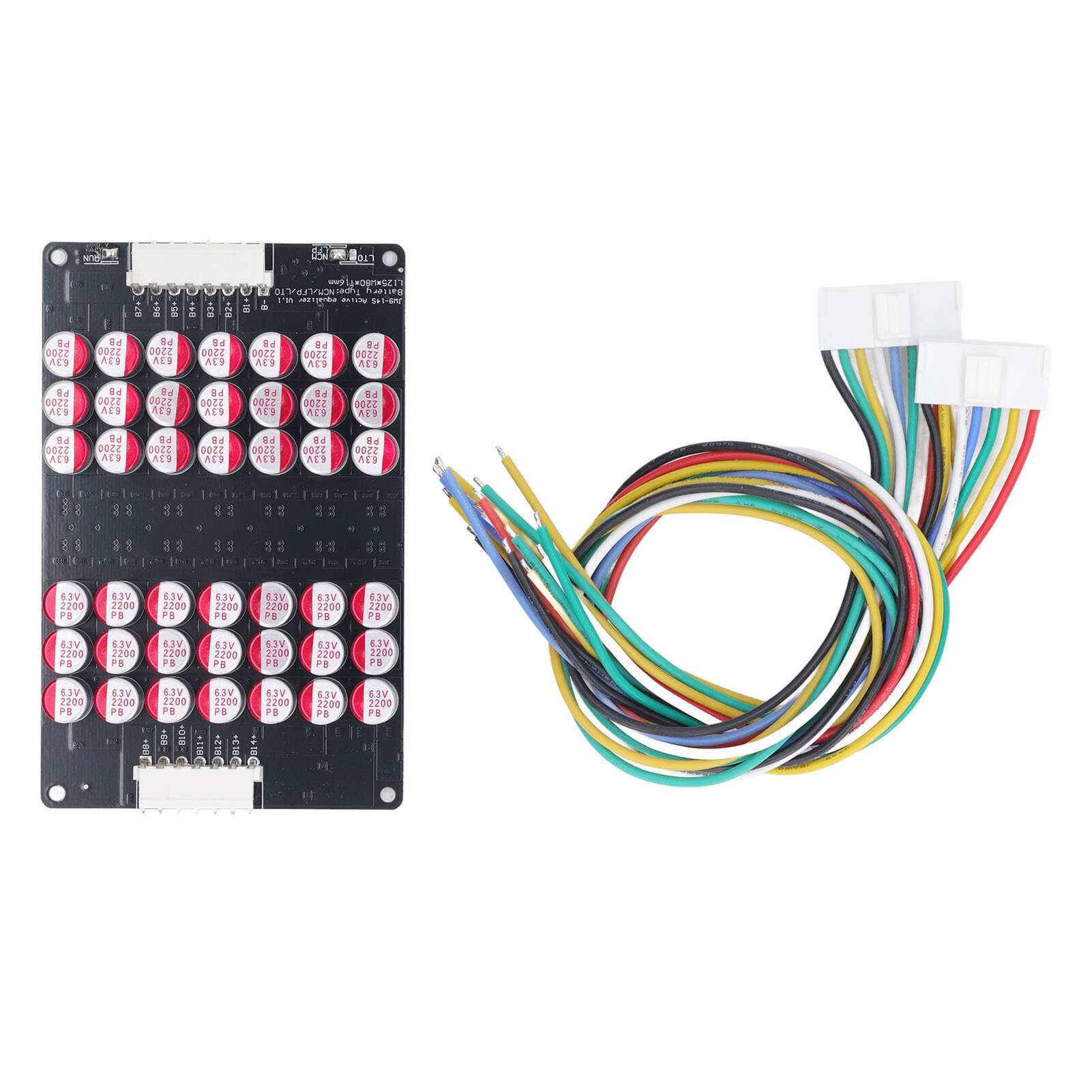 Активный балансир 5A для литиевых батарей 10-14S (LiFePO4/Lipo/LTO)