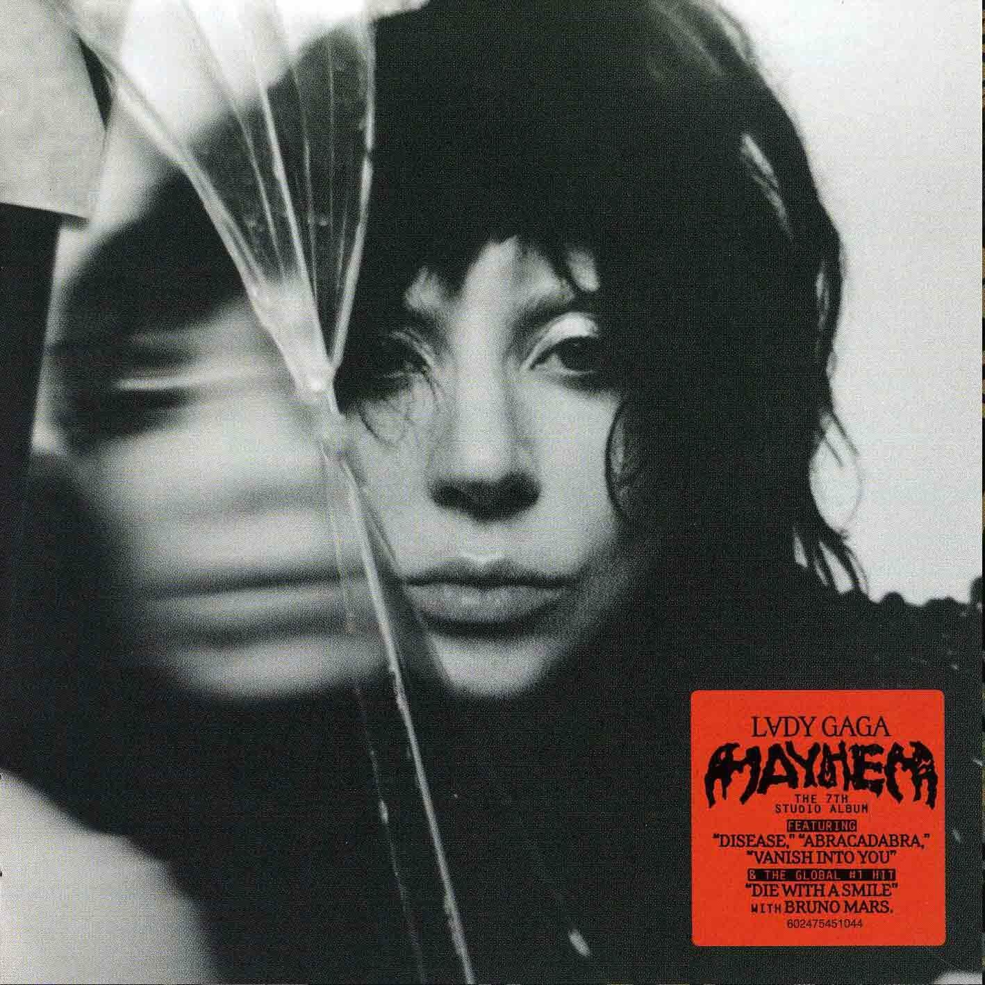 Lady Gaga - 2025 "MAYHEM" Музыкальный CD диск
