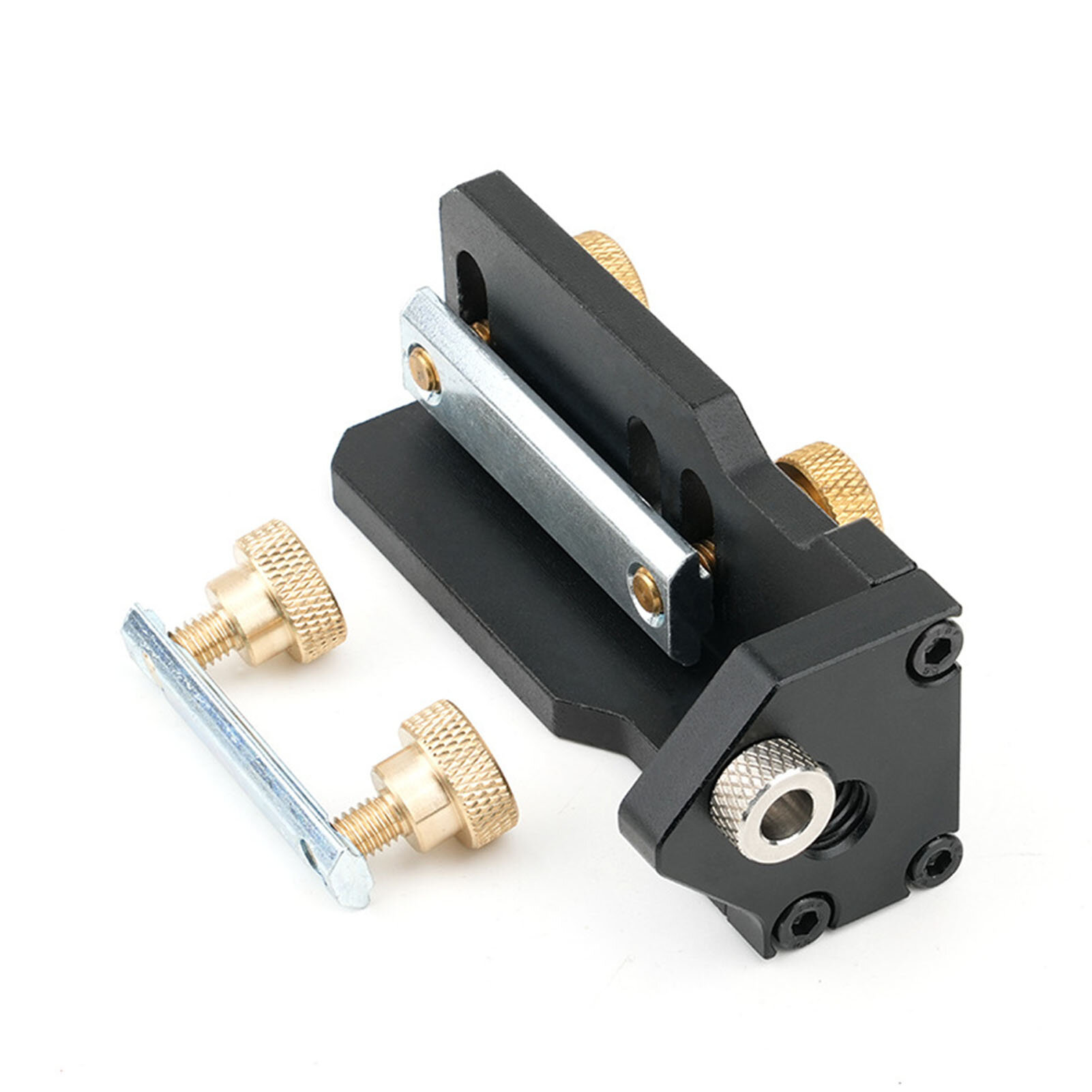 Многофункциональный портативный инструмент для точной нарезки резьбы на алюминиевых профилях, направляющая для сверления алюминиевых профилей, для ручного изготовления.