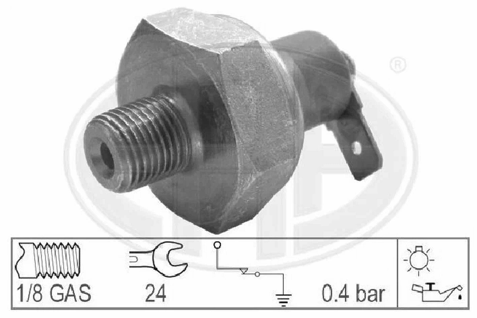 Датчик давления масла ERA/ZEN/ZM/MESSMER 330020, OEM MD138994, для легковых авто