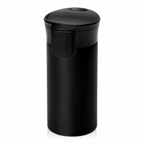 Термокружка Waterline Upgrade 300 мл, вакуумная, с кнопкой, нерж. сталь, черный (811007W)