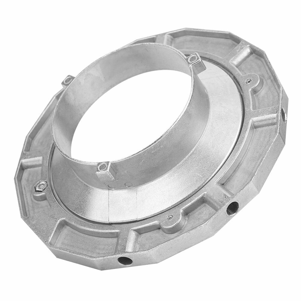 Металлический адаптер-патрон для крепления софтбокса Bowens Mount для аксессуаров для фотосъемки с вспышкой