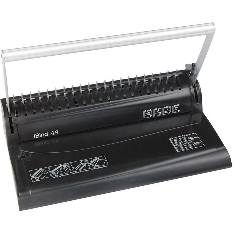 Брошюровщик Gladwork iBind A8, А4, 6л./145л, пл. пруж