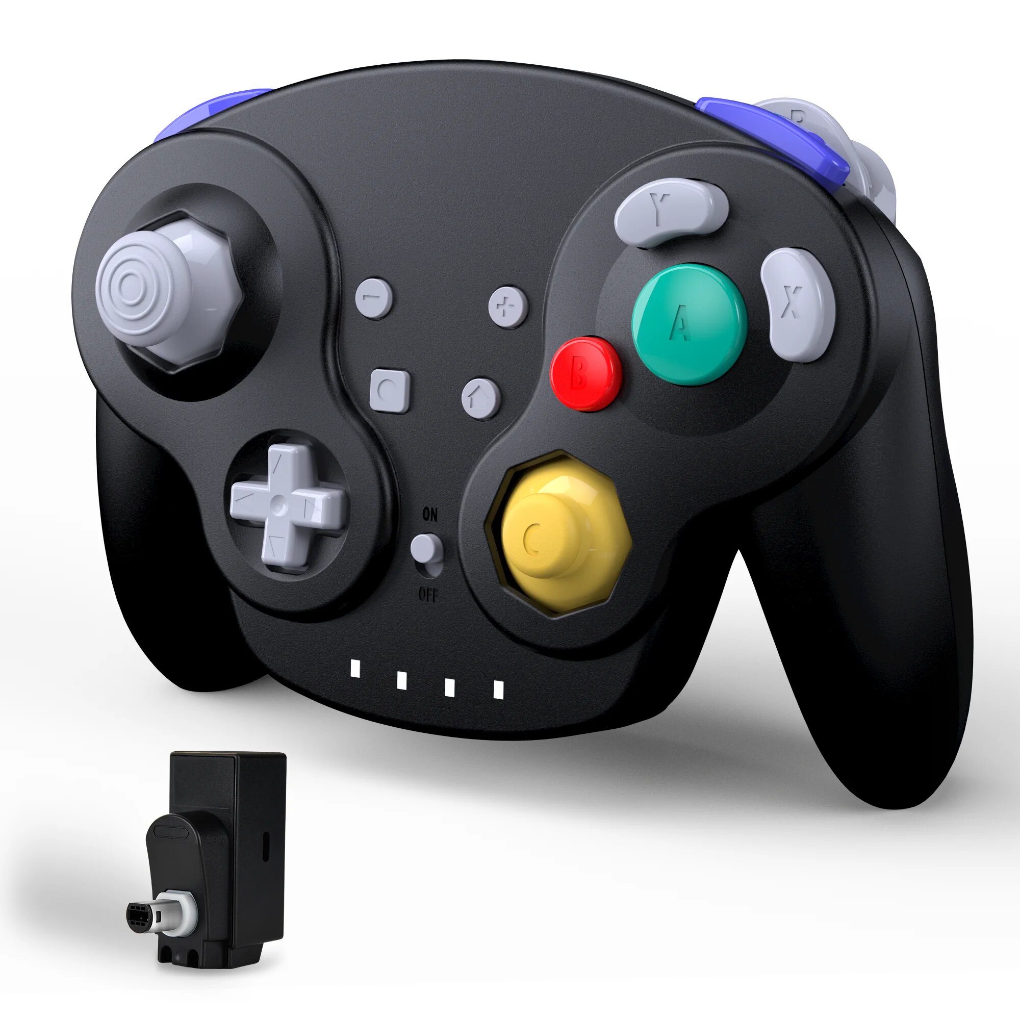 Беспроводной геймпад LUXMO LUXURY MOBILE для Nintendo Gamecube Black