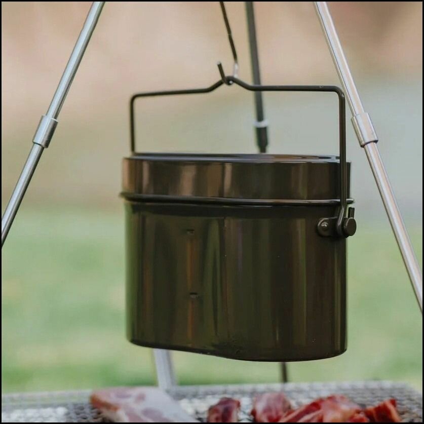 Котелок армейский СССР( идеал ) для туризма, походов, охоты и рыбалки