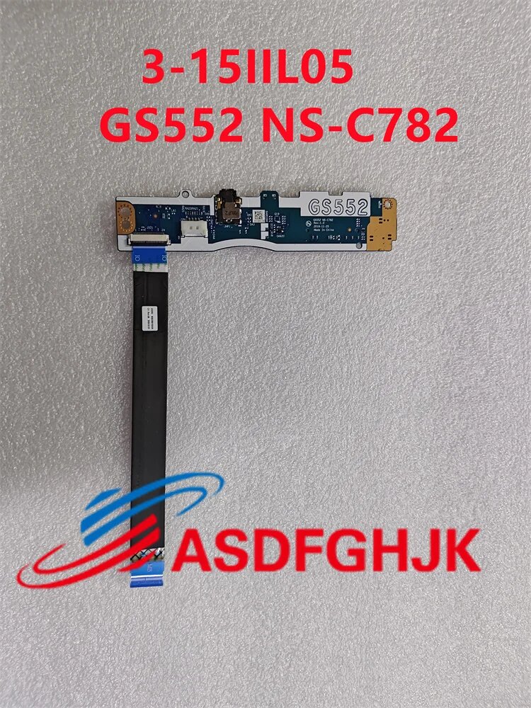 Для Ideapad 3-15IIL05 3-15IML05 3-15ITL05 блок питания для ноутбука аудио SD кардридер кнопочная плата GS552 NS-C782 5C50S25046 5C50S25437