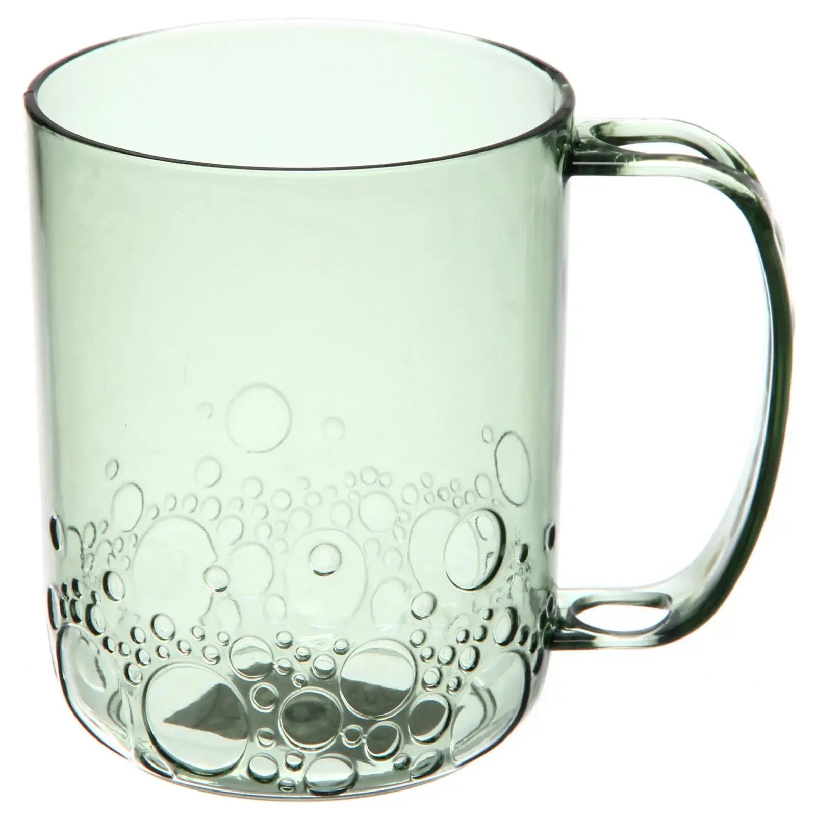 Кружка пластиковая 520 мл «Пузыри», стильный дизайн, микс цветов