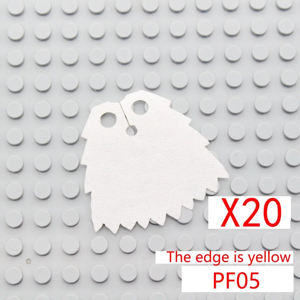 Конструктор BRICKPANDA мини-кирпичики солдаты пластик черный многоцветный PF05-White-20PCS