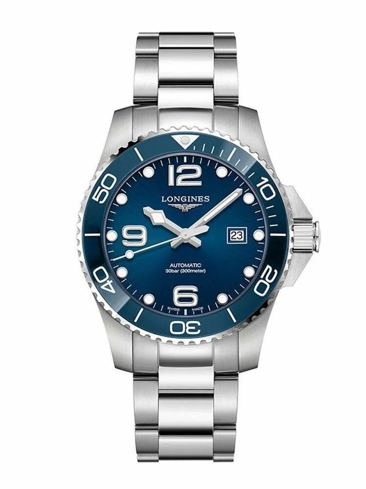 Мужские механические часы Longines Классические трехконтактные часы для