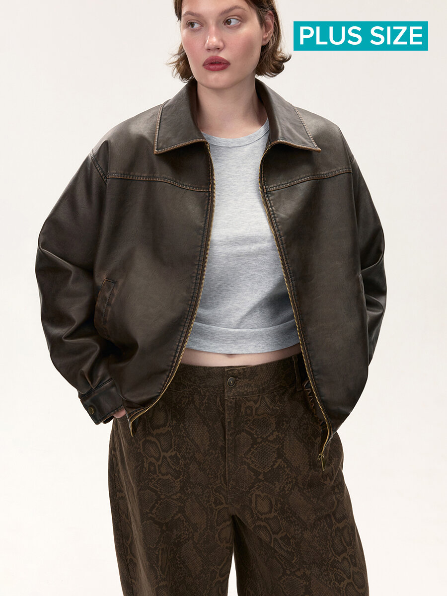 Бомбер Plus Size