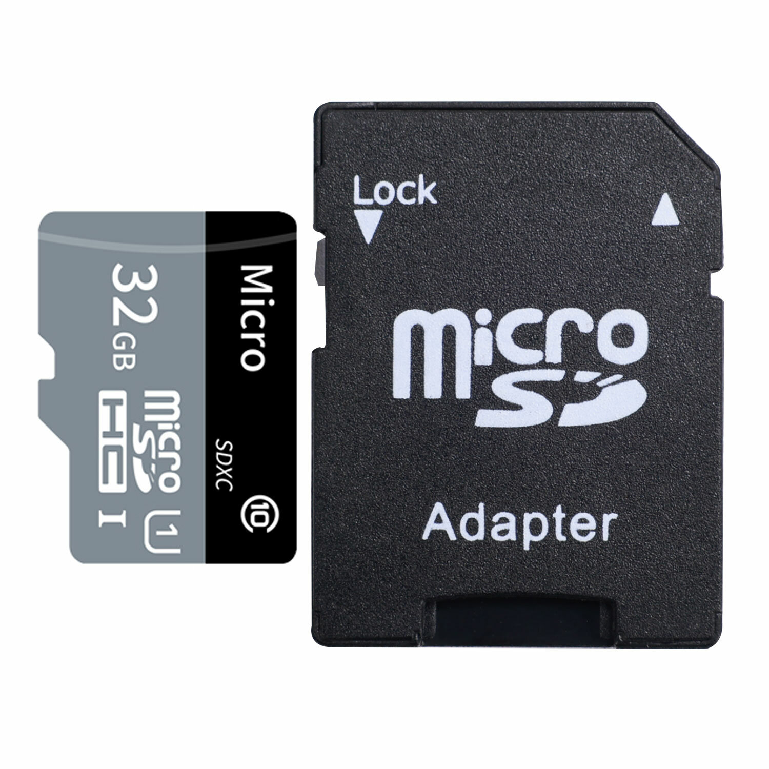 TF Card Micro SD Card 32GB U1 Class 10 для мобильного телефона, камеры, dashcam, монитора, память 32GB, скорость U1 C10, тип TF card, размер 1.5*1.1*0.1cm, 1 шт.