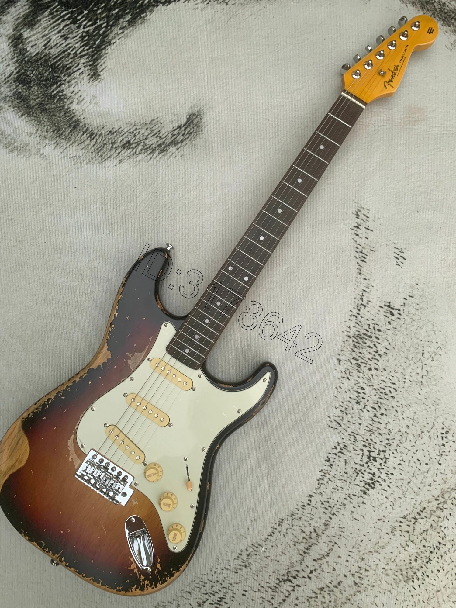 Электрогитара Электроакустическая relic lp 6-струнная, корпус Махагони 39"