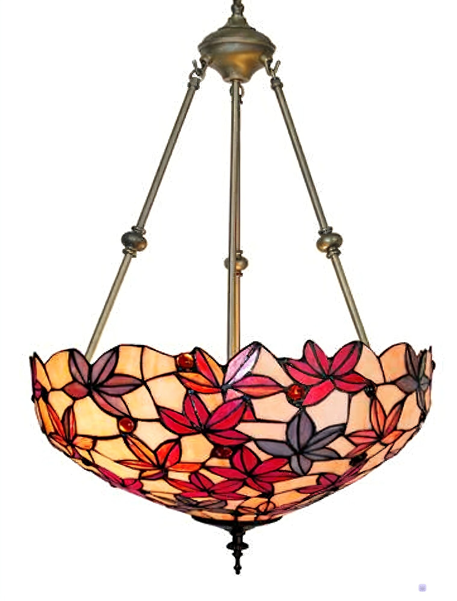 Люстра BT 187 C-01 "Тиффани", E27, мощность 60 Вт, площадь освещения 20 м², IP20