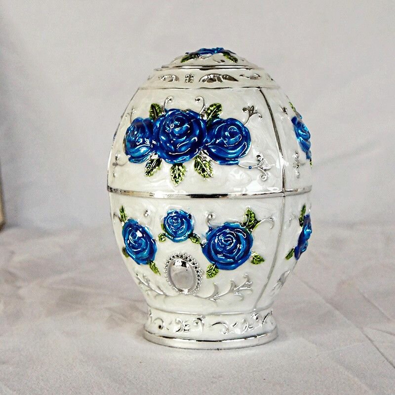 Подставка для зубочисток металлическая "Яйцо", держатель кухонный, цвет серебристый, размер 11х7 см