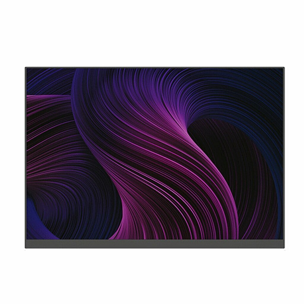 Черный 13,5-дюймовый портативный монитор 22K HD с подставкой