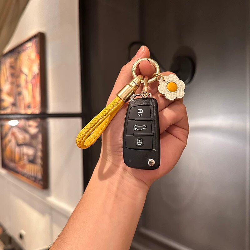 Брелок для женщин, изысканные автомобильные аксессуары, подвеска для пары, стильный мотоцикл, электромобиль, милый