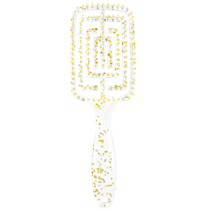 Горячая продажа: Большой изогнутый гребень с восьми-когтями, массажный гребень для головы, гребень для укладки, гладкий изогнутый гребень для волос, гребень с москитной спиралью