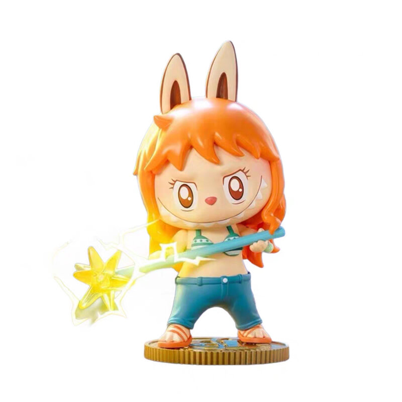 Фигурка унисекс POP MART Labubu The Monsters X One Piece Nami, Confirmed Style-Nami NAMI (Open Detachable Bag)