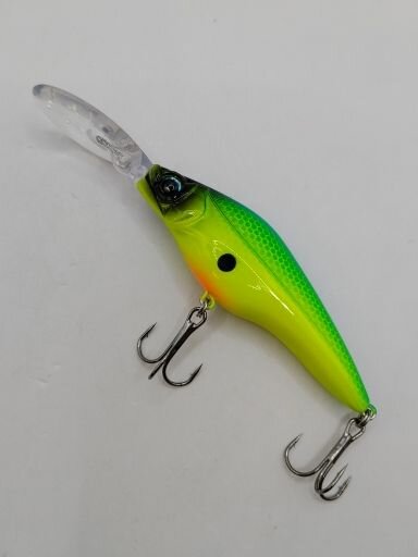 Воблер шэд Duel Hardcore 75мм, 10г, Suspending, приманка на хищника