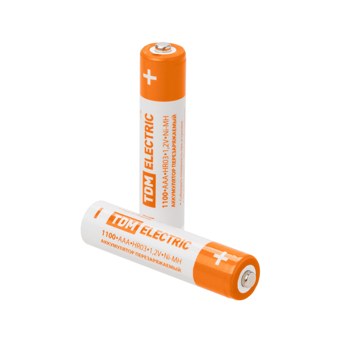 Аккумулятор AAA-1100 mAh Ni-MH BP-2 TDM {SQ1702-0076} (2 шт/1 упак)