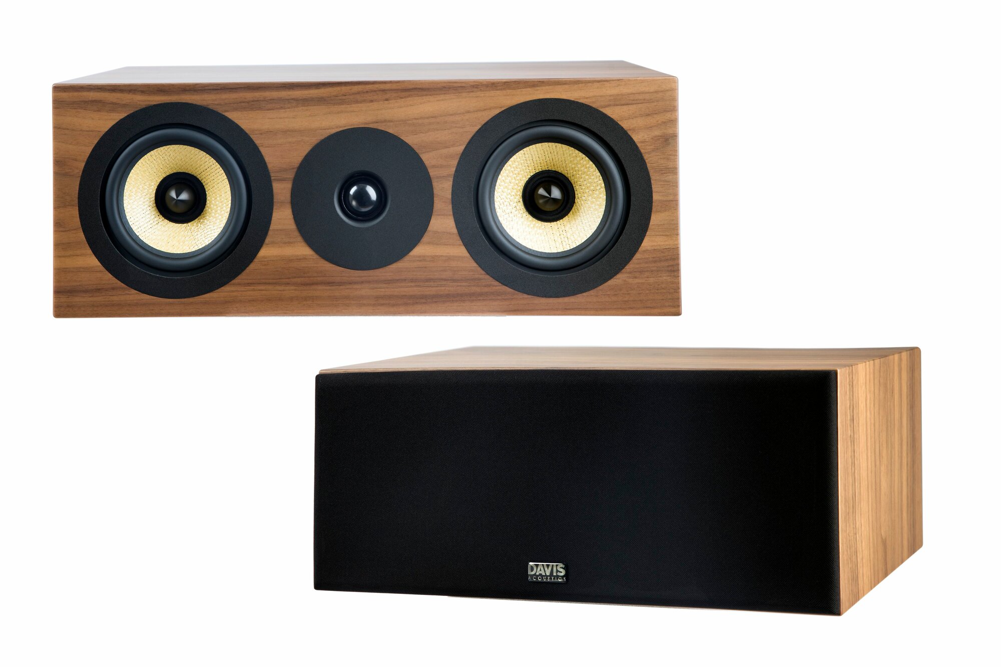 Колонка центральный канал Davis Acoustics - Courbet C (4-8 Ом/80 Вт/91дБ/50-25000Гц) цвет - Walnut Venner