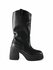 Ботинки ALTERCORE Monroe western-style platform boots, размер 37, черный