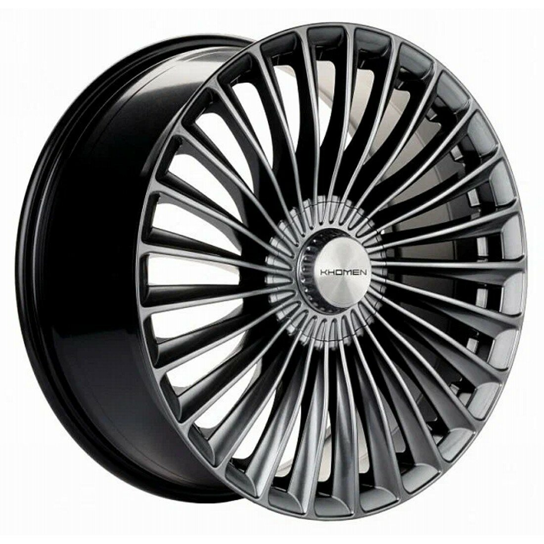 Колесный диск Khomen Wheels KHW2008 8,5x20 5x112 ET38 66,6 Gray-FP литой для автомобиля