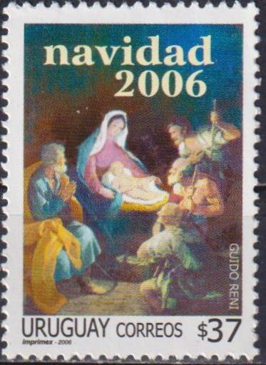 Почтовые марки Уругвай 2006г. "Рождество" Рождество MNH