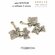 Подвеска ветка смородины фурнитура для бижутерии в5003(2) Anna Bronze