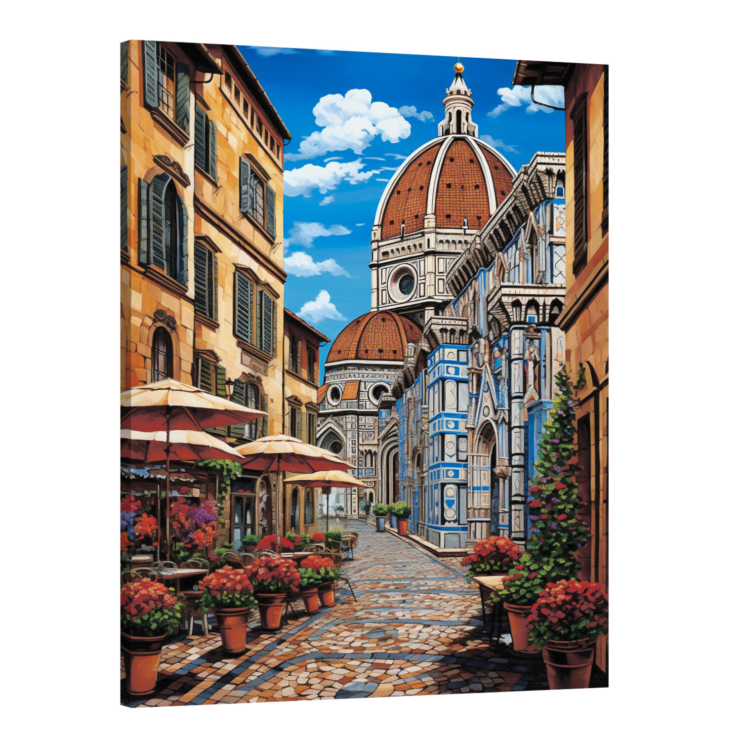 Интерьерная картина 50х70 "Итальянская мозаика"