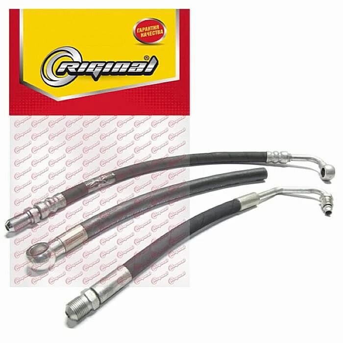 Шланги гидроусилителя рулевого управления (ГУР) для ГАЗ Газель Бизнес (дв. Cummins) комплект 3 шт. арт RG2705-38-3408800