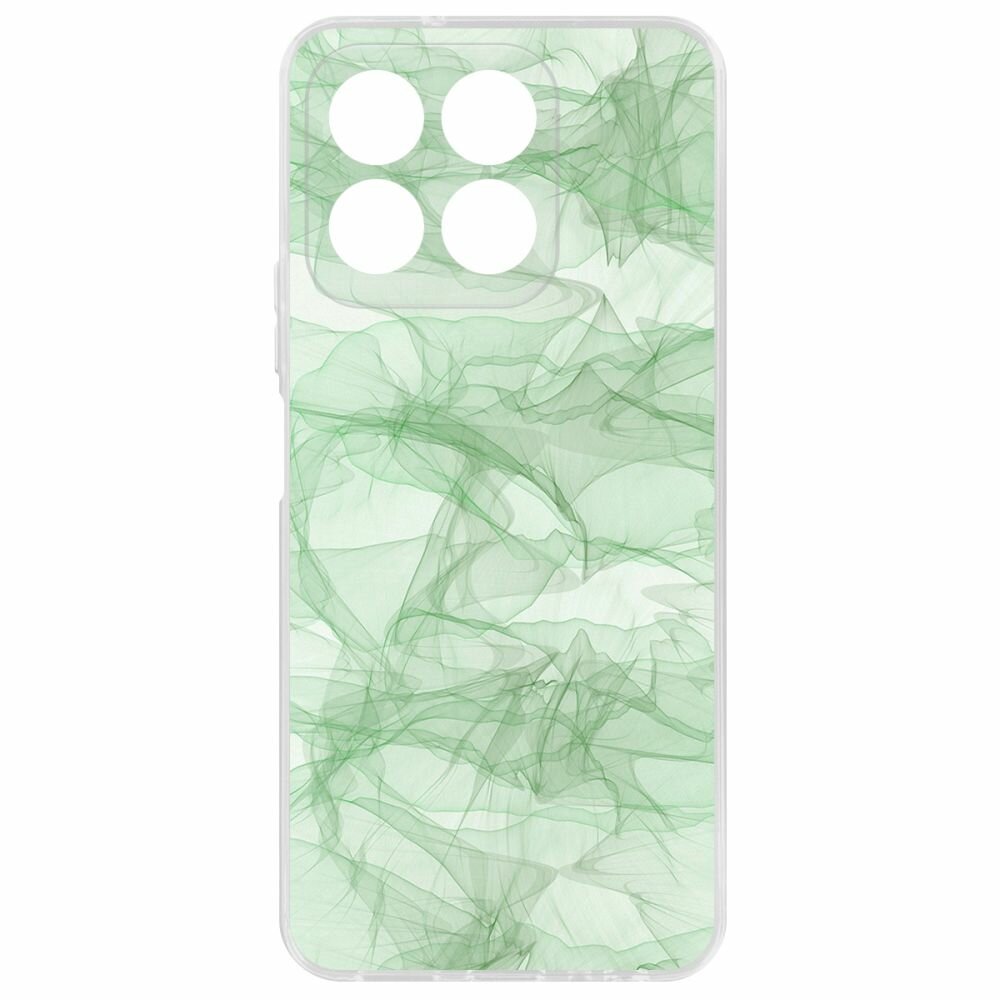Чехол-накладка Krutoff Clear Case Абстракт 8 для Honor X8b, с рисунком, термопластичный полиуретан (TPU)