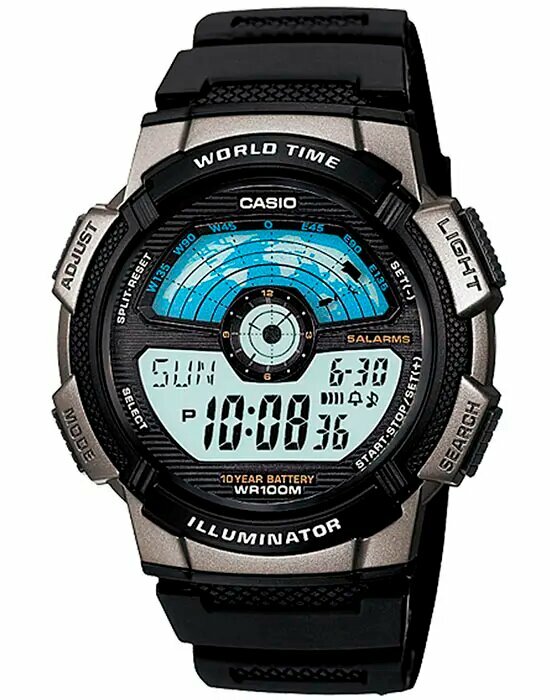 Наручные часы CASIO Collection, черный