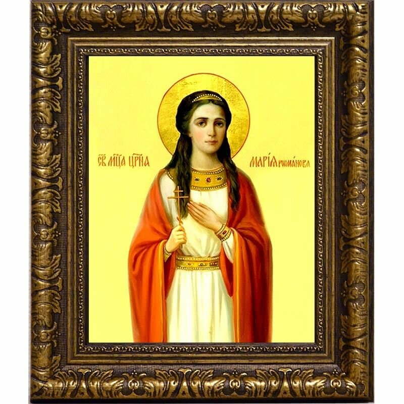 Мария Николаевна Романова, великая княжна. Икона на холсте.