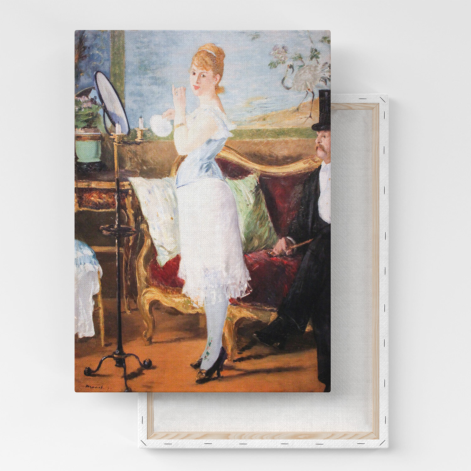Картина на холсте, репродукция / Edouard Manet / Эдуард Мане / Размер 80 x 106 см
