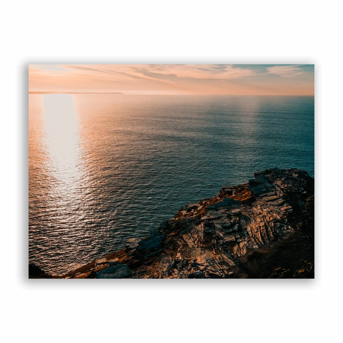 Постер, плакат на бумаге / Природа Великобритании - Море / Размер 40 x 53 см