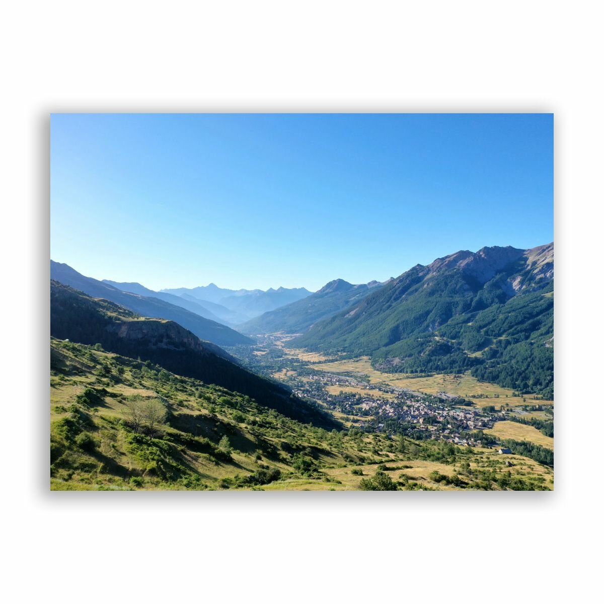Постер, плакат на бумаге / Природа Франции - Пейзаж / Размер 40 x 53 см