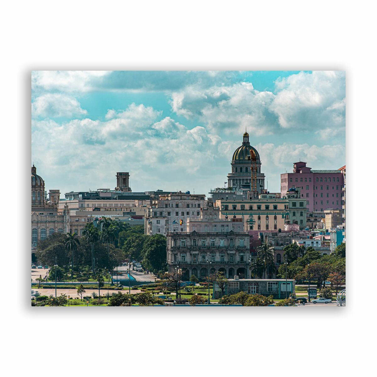 Постер, плакат на бумаге / Куба / Размер 40 x 53 см