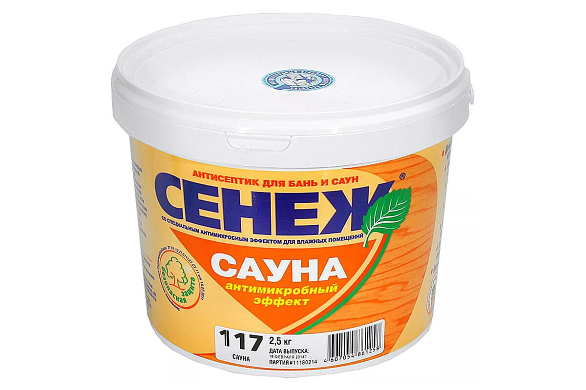 Сенеж Сауна, 117, 2,5 кг, 2.5 л