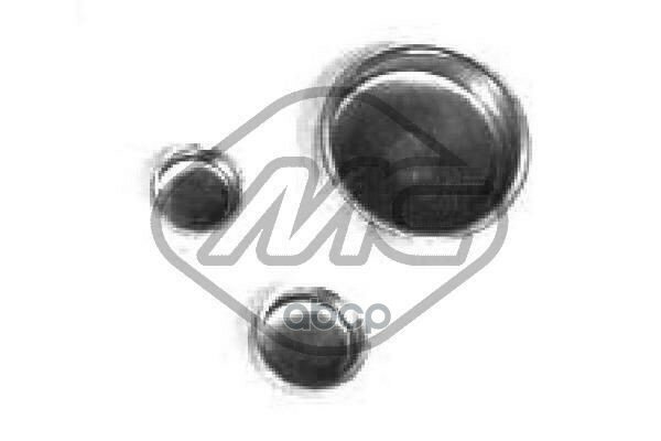 Заглушка блока цилиндров заглушка блока латунь D 27 MM METALCAUCHO арт. 02512