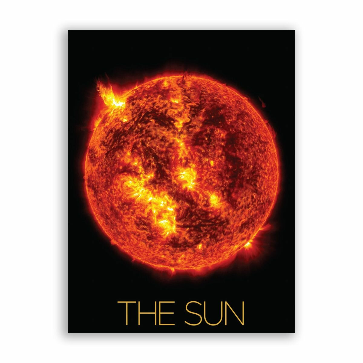 Постер, плакат на бумаге / NASA (Коллекция Постеров) - Sun / Солнце / Размер 60 x 80 см