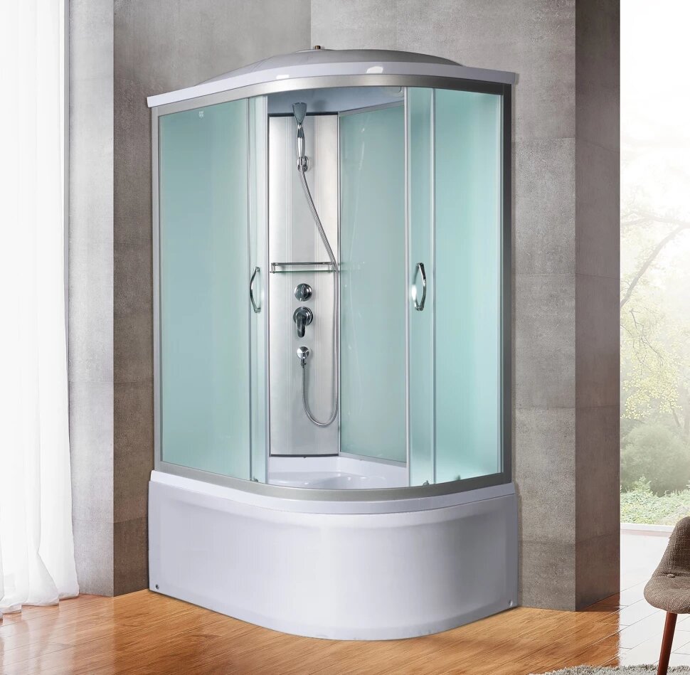 Душевая кабина 120x90x210 River NARA 120/90/44 МТ L