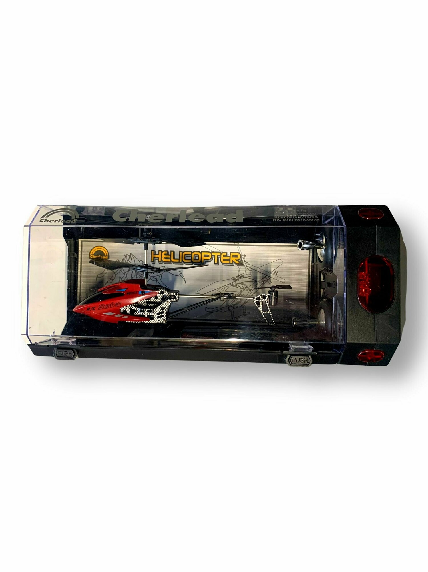 Радиоуправляемый вертолёт Veld Co, красного цвета, до 3-х лет