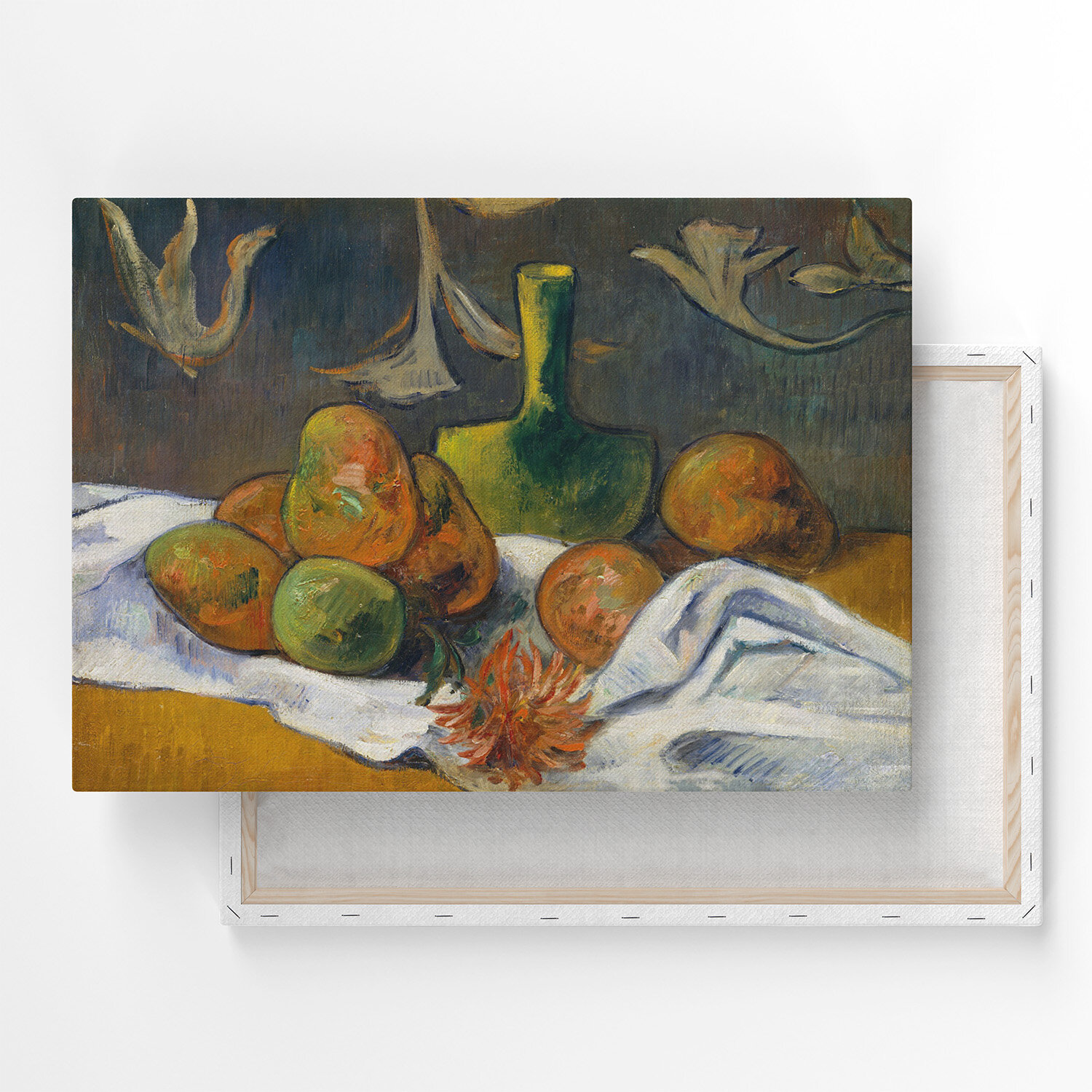 Картина на холсте, репродукция / Гоген Поль - Натюрморт / Размер 30 x 40 см