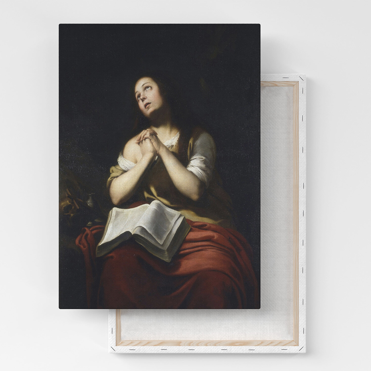 Картина на холсте, репродукция / Эстебан Мурильо - La Magdalena / Размер 40 x 53 см