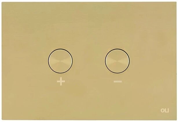 Кнопка смыва OLI Blink 878781 для инсталляции, золотой