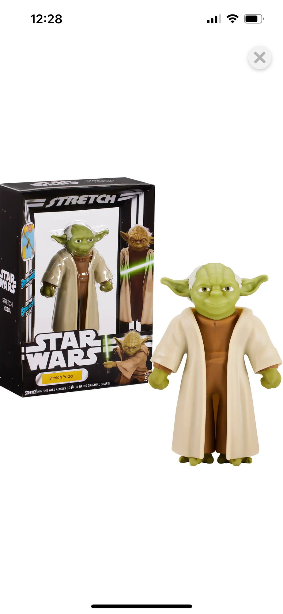 Stretch Тянущаяся фигурка Мини-Мастер Йода Стрет 41661