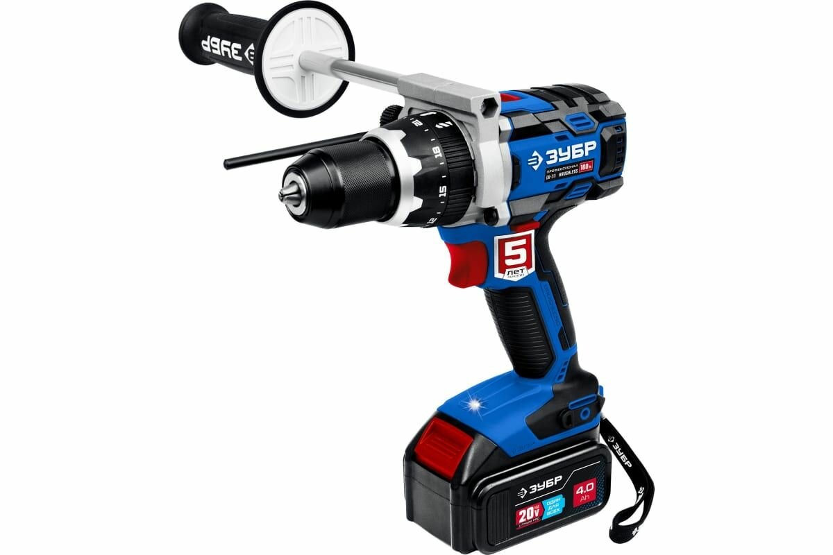 Бесщеточная дрель-шуруповерт ЗУБР DB-211-42