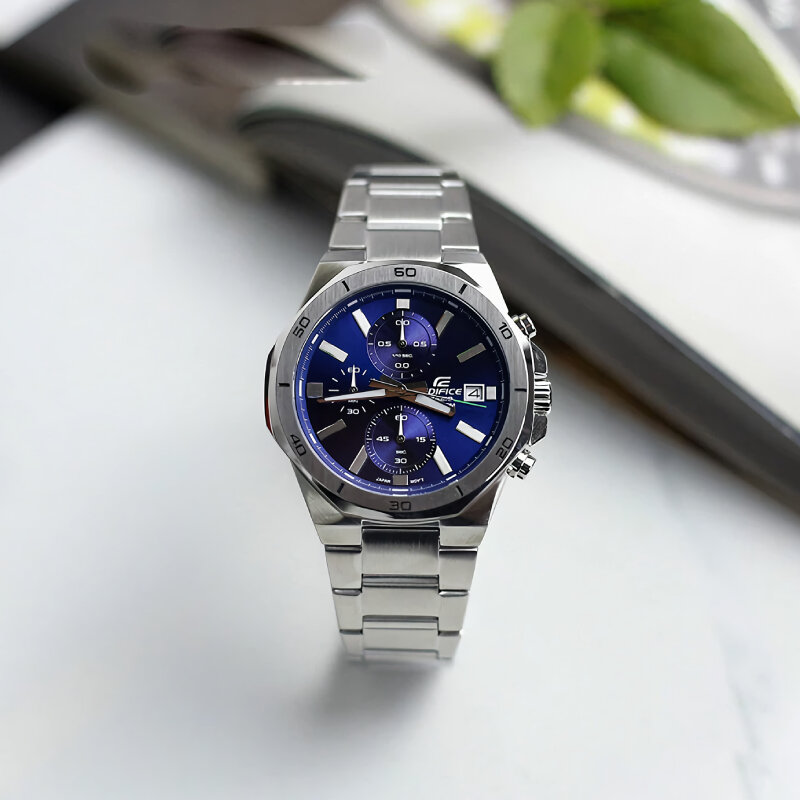Наручные часы CASIO Edifice, синий — фото 1
