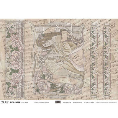 To-Do бумага рисовая Carta di Riso 35 x 50 см 99956 для весенних роллов и декора